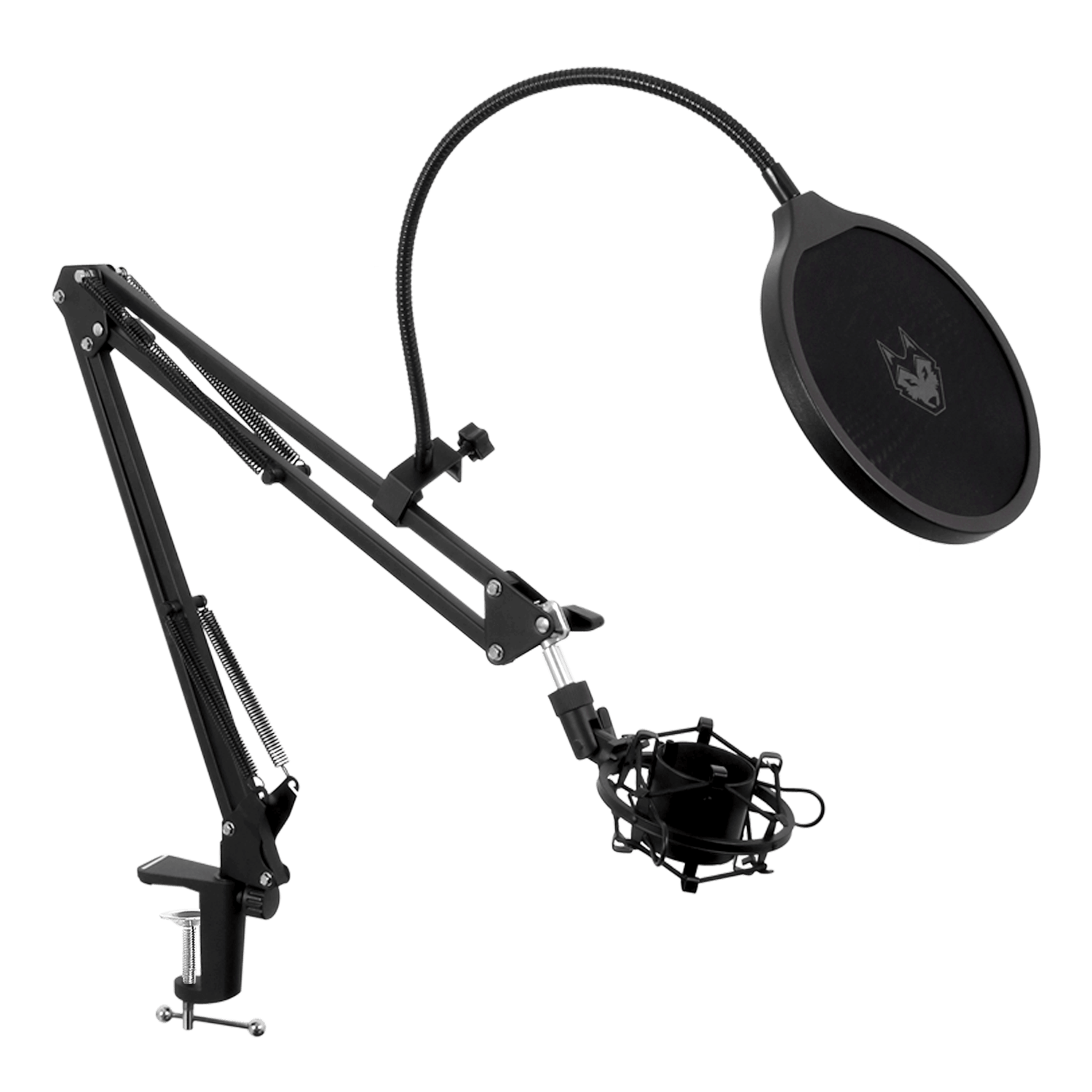 Titan Microphone Boom Arm with Pop Filter and Shock Mount