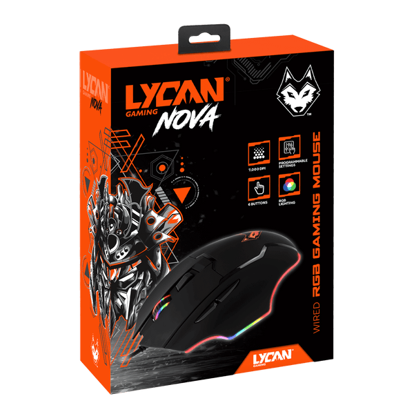 Nova Wired Gaming Mouse with RGB