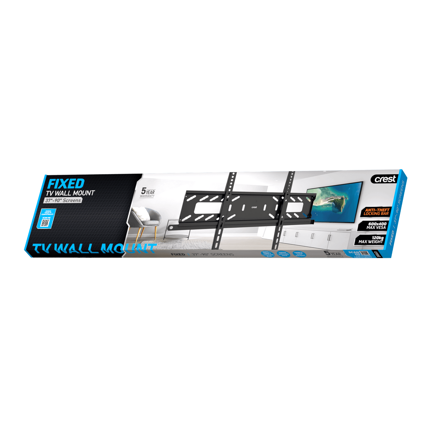 Tilt Motion TV Wall Mount - 37" - 90"