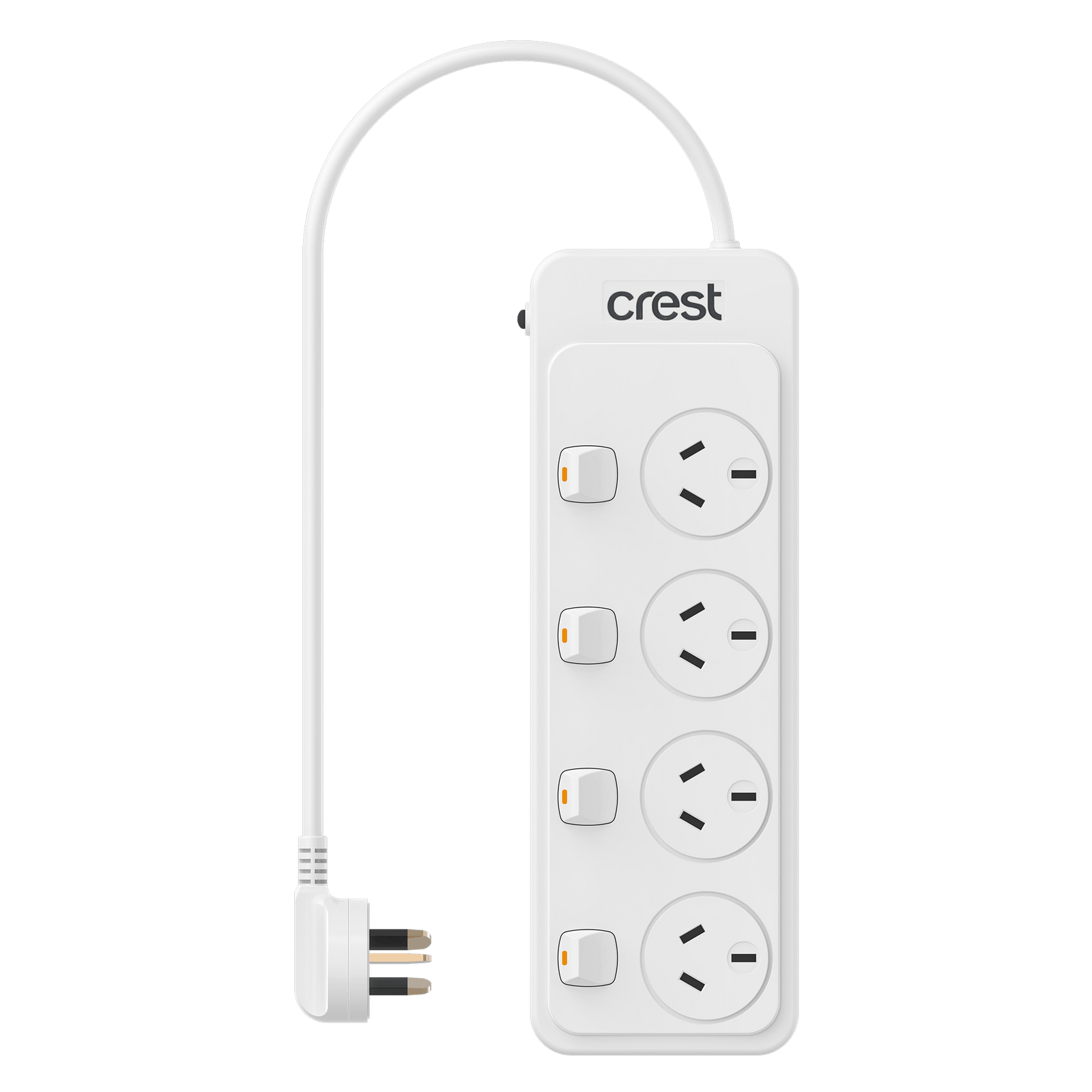 Power Board 4 Sockets 4 Switches