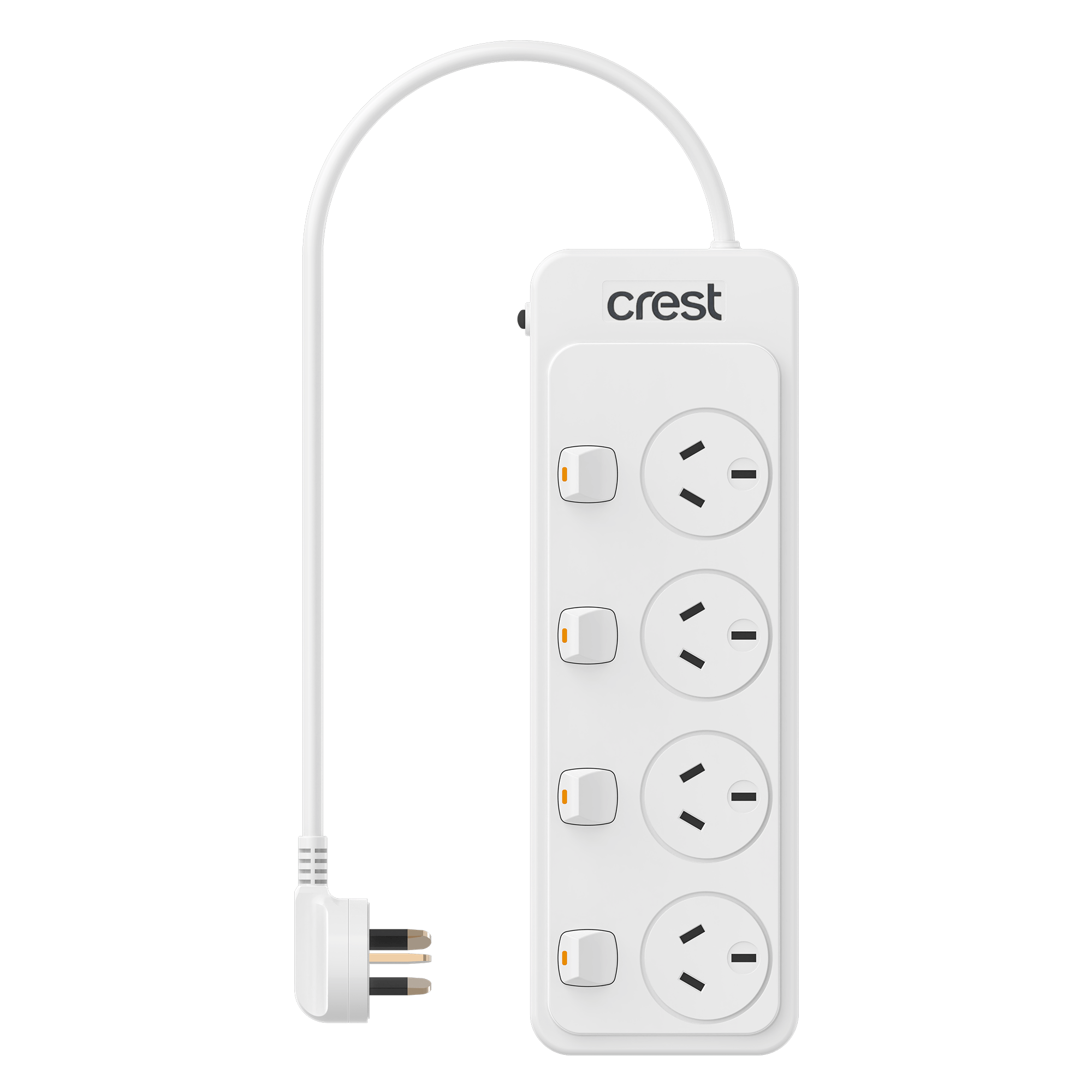 Power Board 4 Sockets 4 Switches