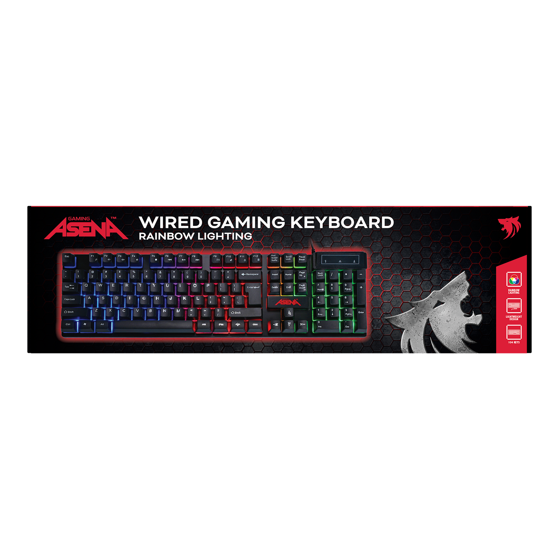 Asena Gaming Wired Keyboard