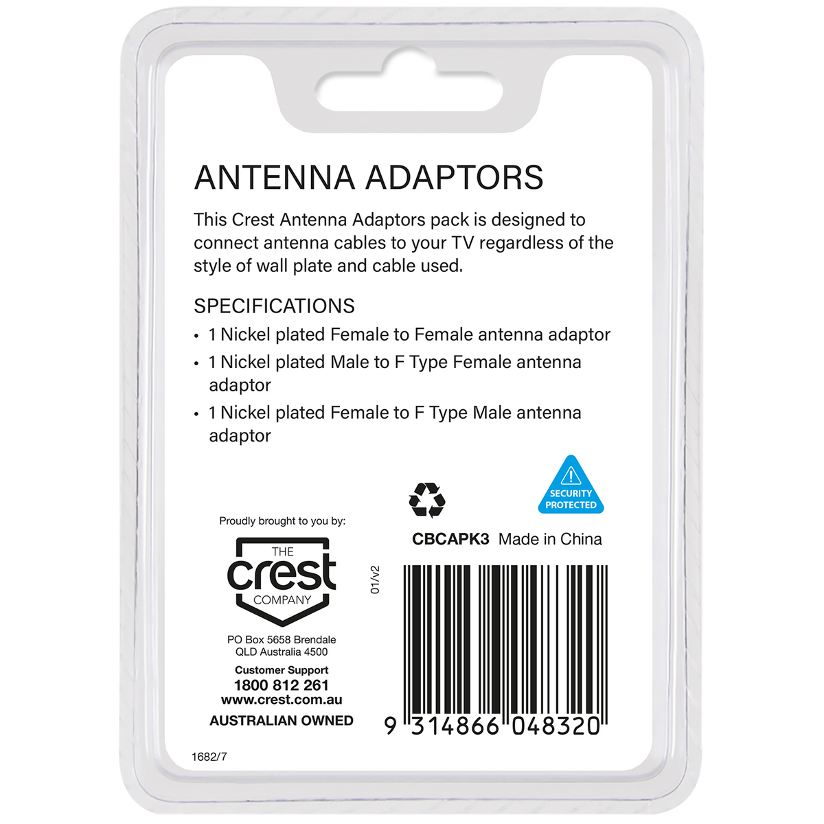 Antenna Adaptor - 3 Pack
