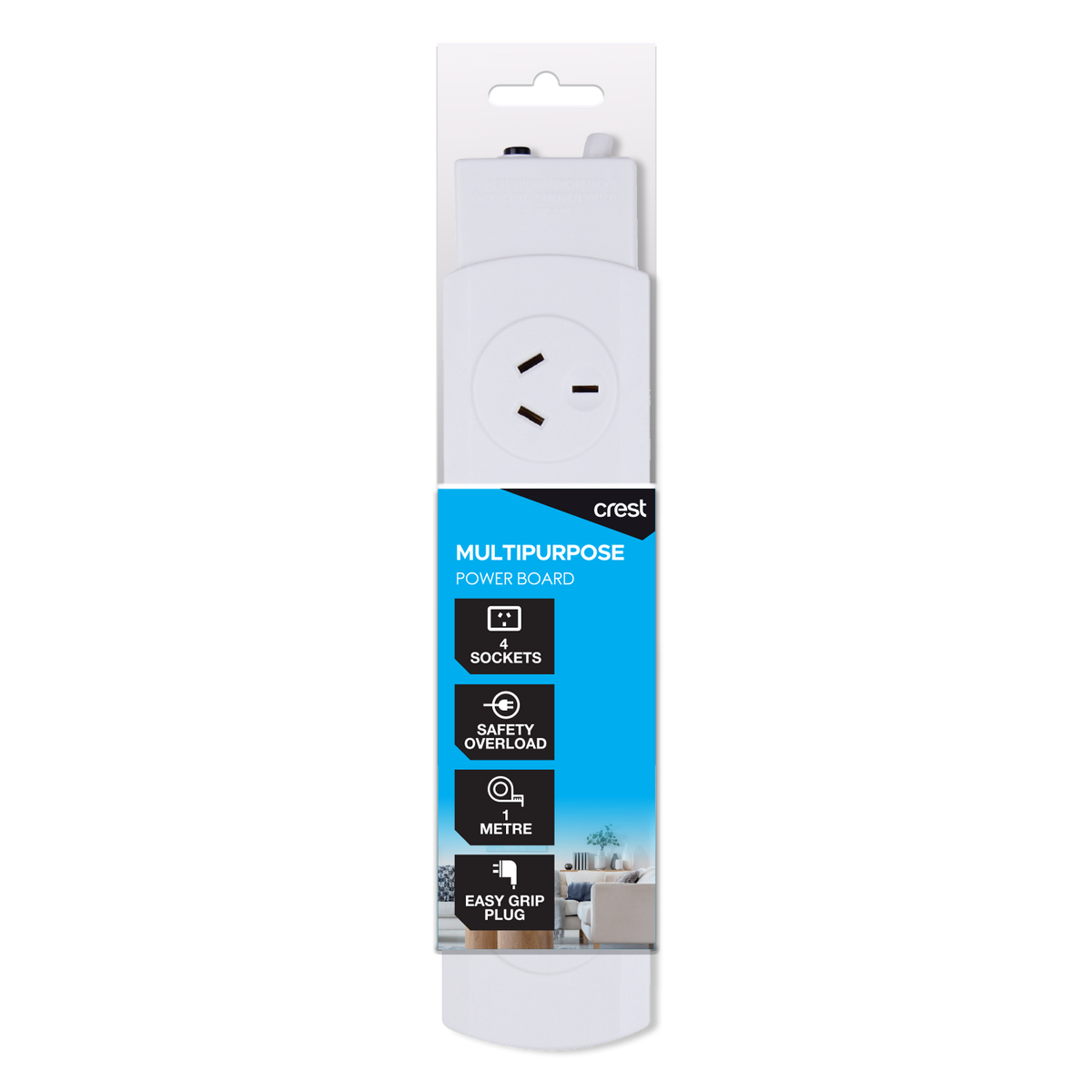 Power Board 4 Socket