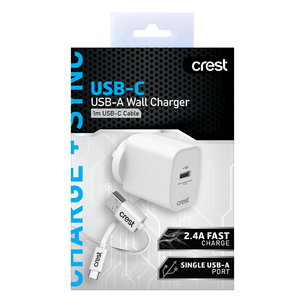 USB-C Wall Charger & USB-C Cable