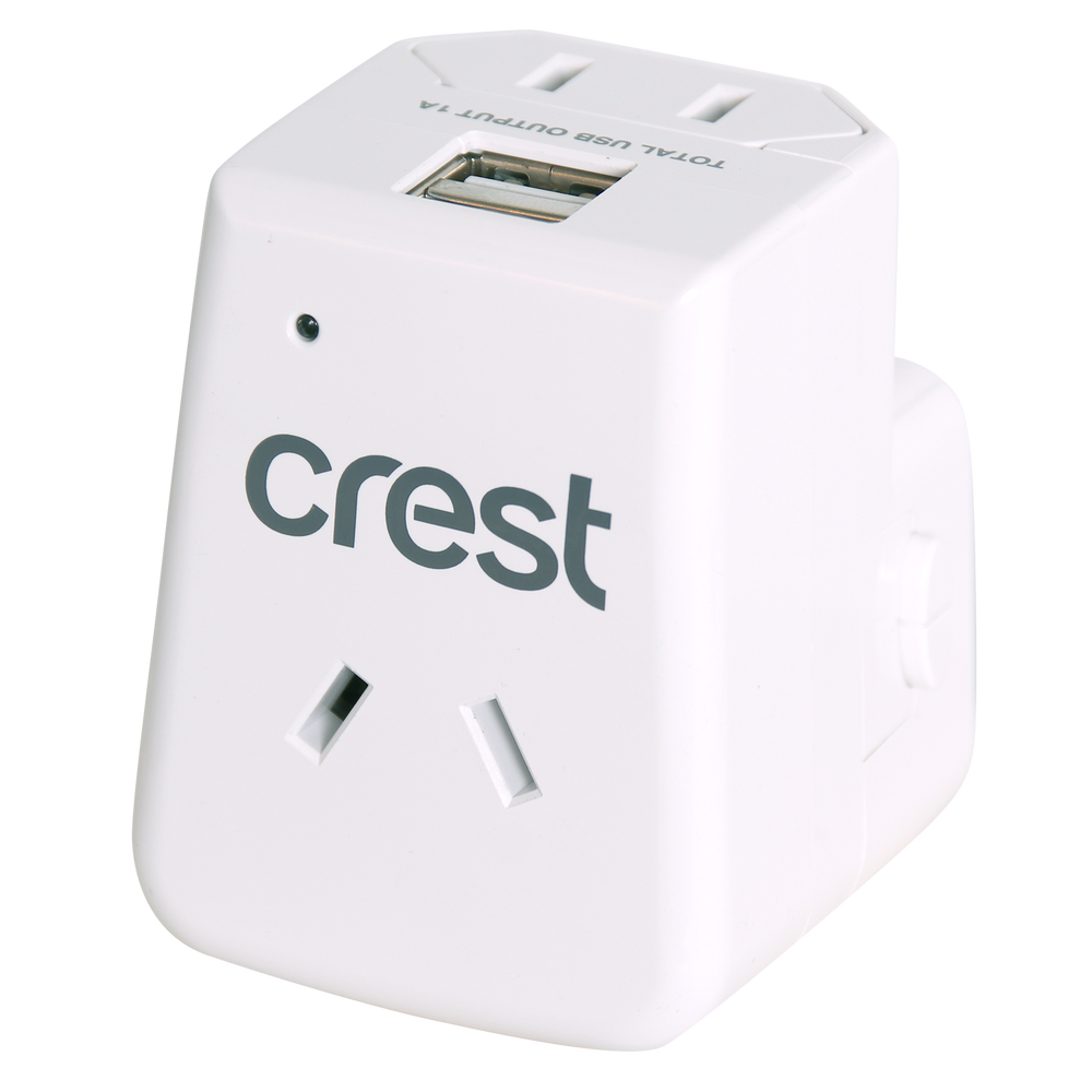 Crest Outbound Travel Power Adaptor
