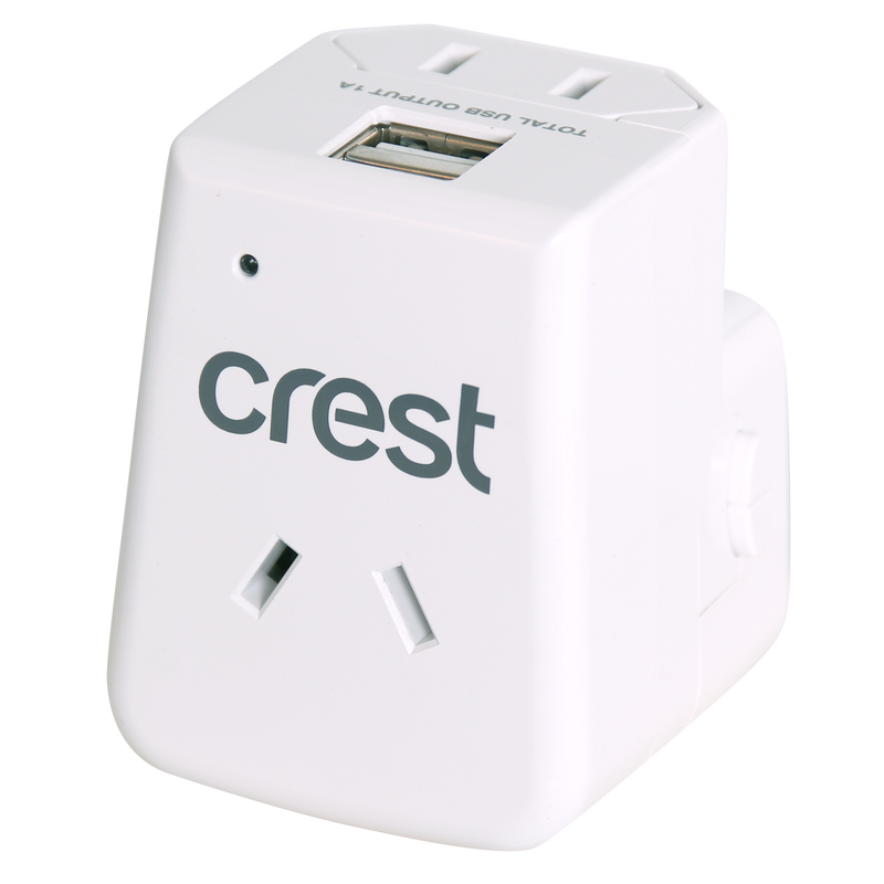 Crest Outbound Travel Power Adaptor