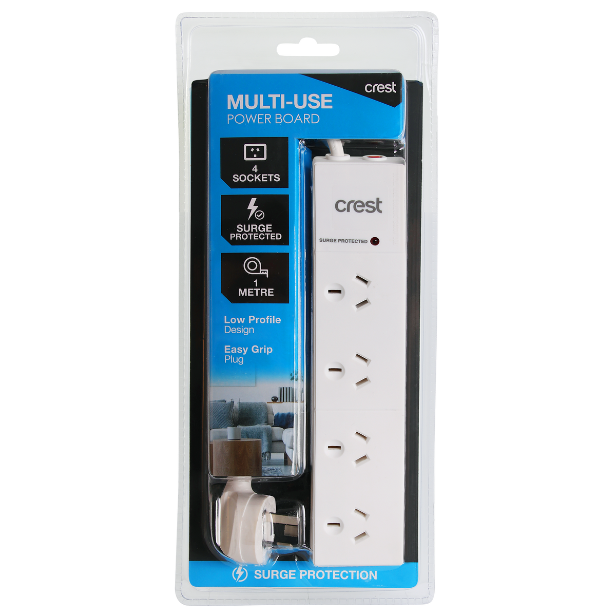 Power Board 4 Socket