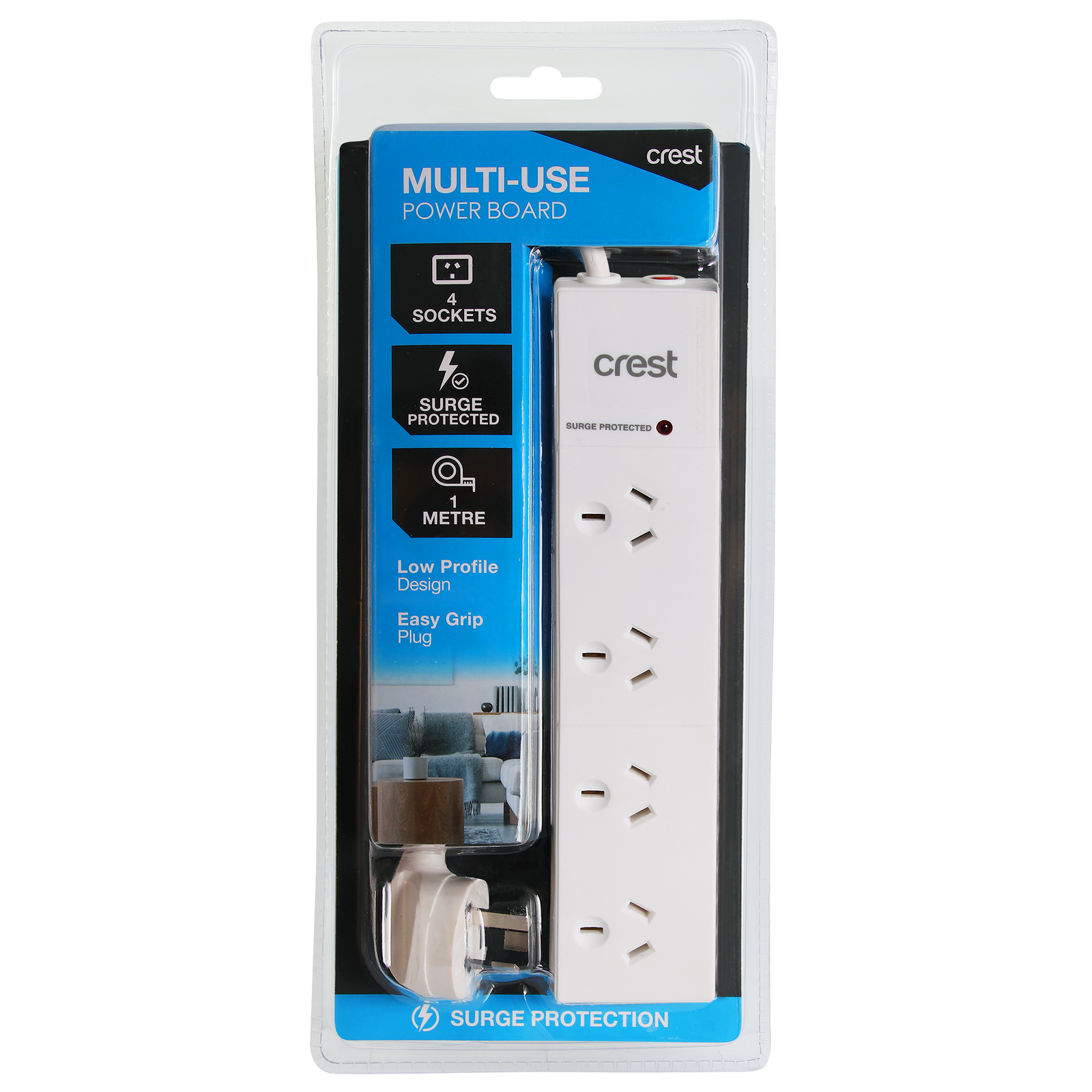 Power Board 4 Socket