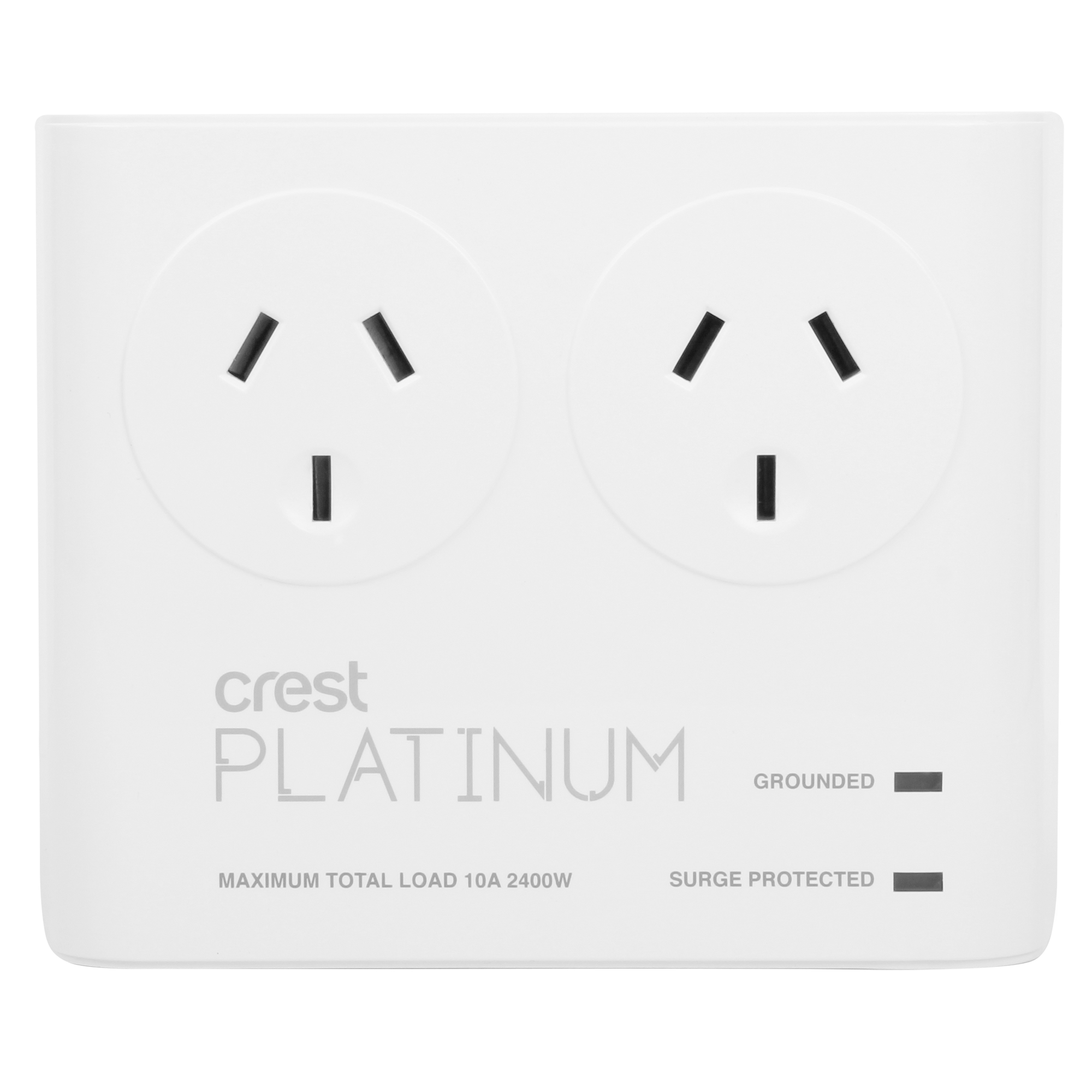Platinum Surge Protector 2 Socket