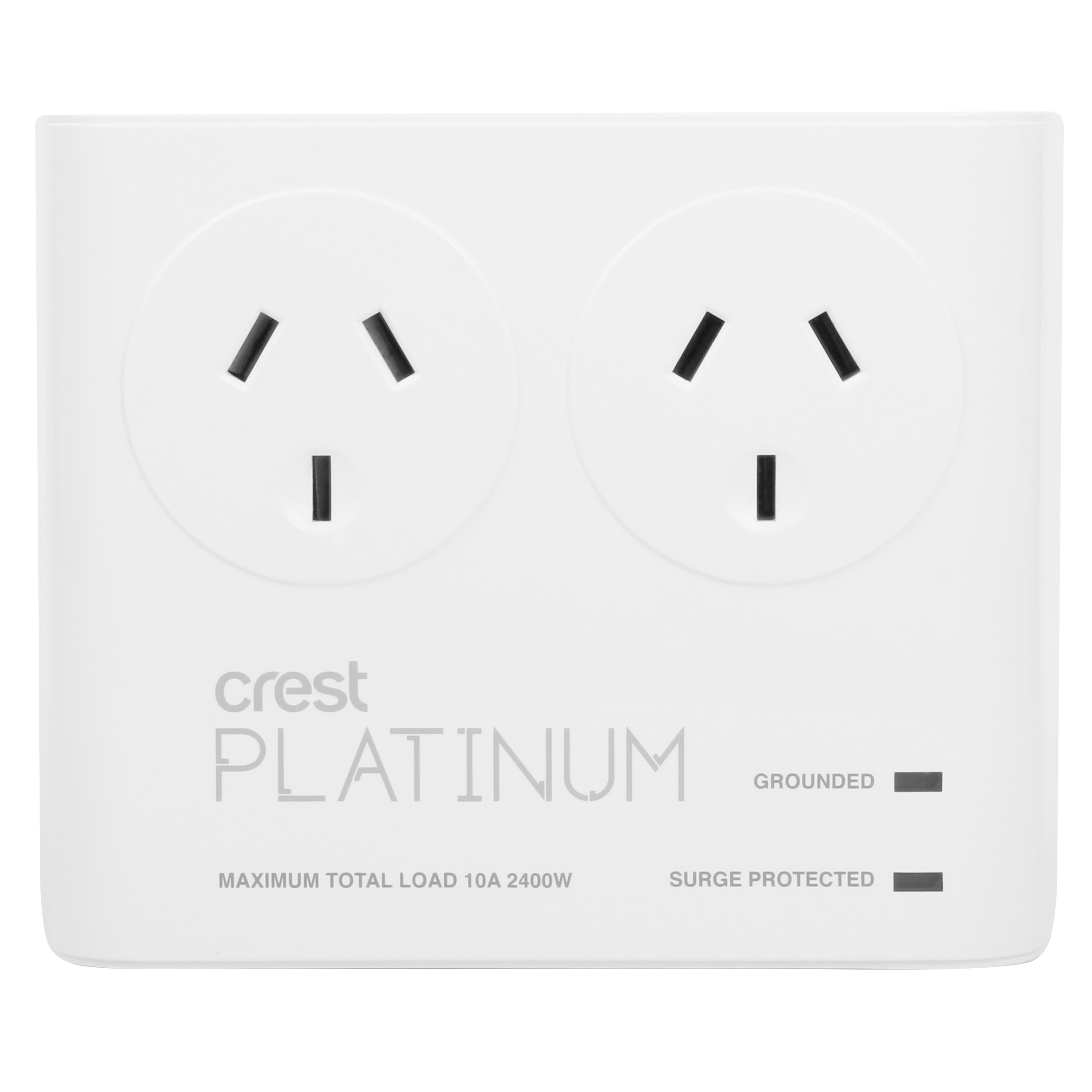 Platinum Surge Protector 2 Socket